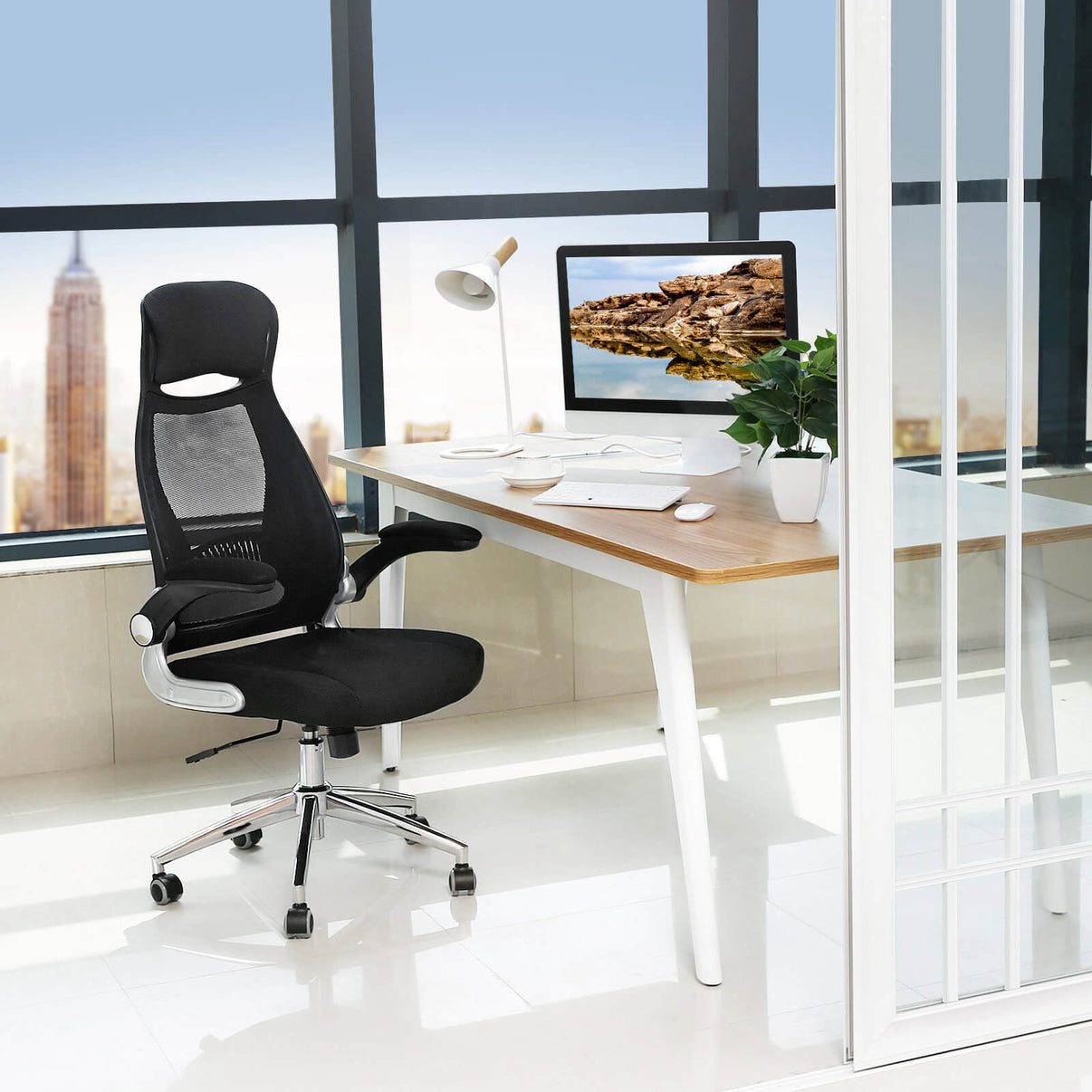 Ergonomic office chair, home office chair, SONGMICS – TatkraftShop.com